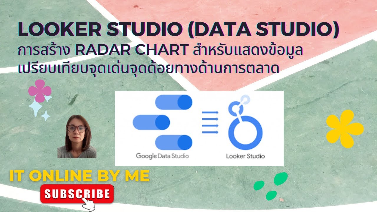 Ep 44 : Looker Studio (Google Data Studo) ในการสร้าง Radar Chart สำหรับเปรียบเทียบข้อมูลด้าน ...