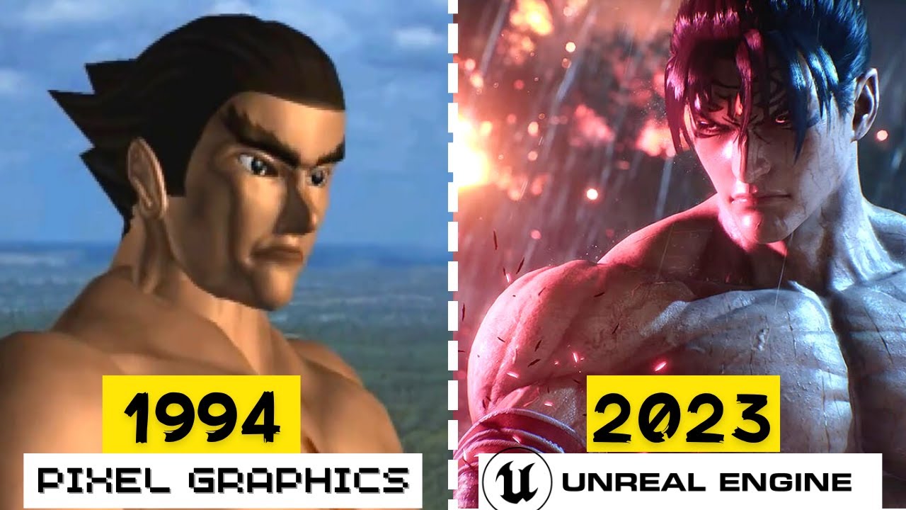 Evolution Of Tekken Game: Tekken 1 [1994] to Tekken 8 [2023] - YouTube