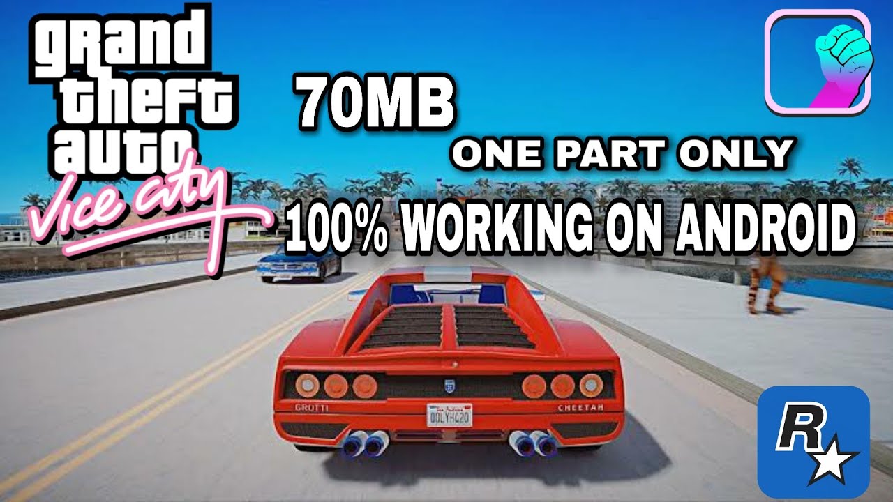 (70MB) GTA VICE CITY HIGHLY COMPRESSED GAME FOR ANDROID ll PPSSPP ...