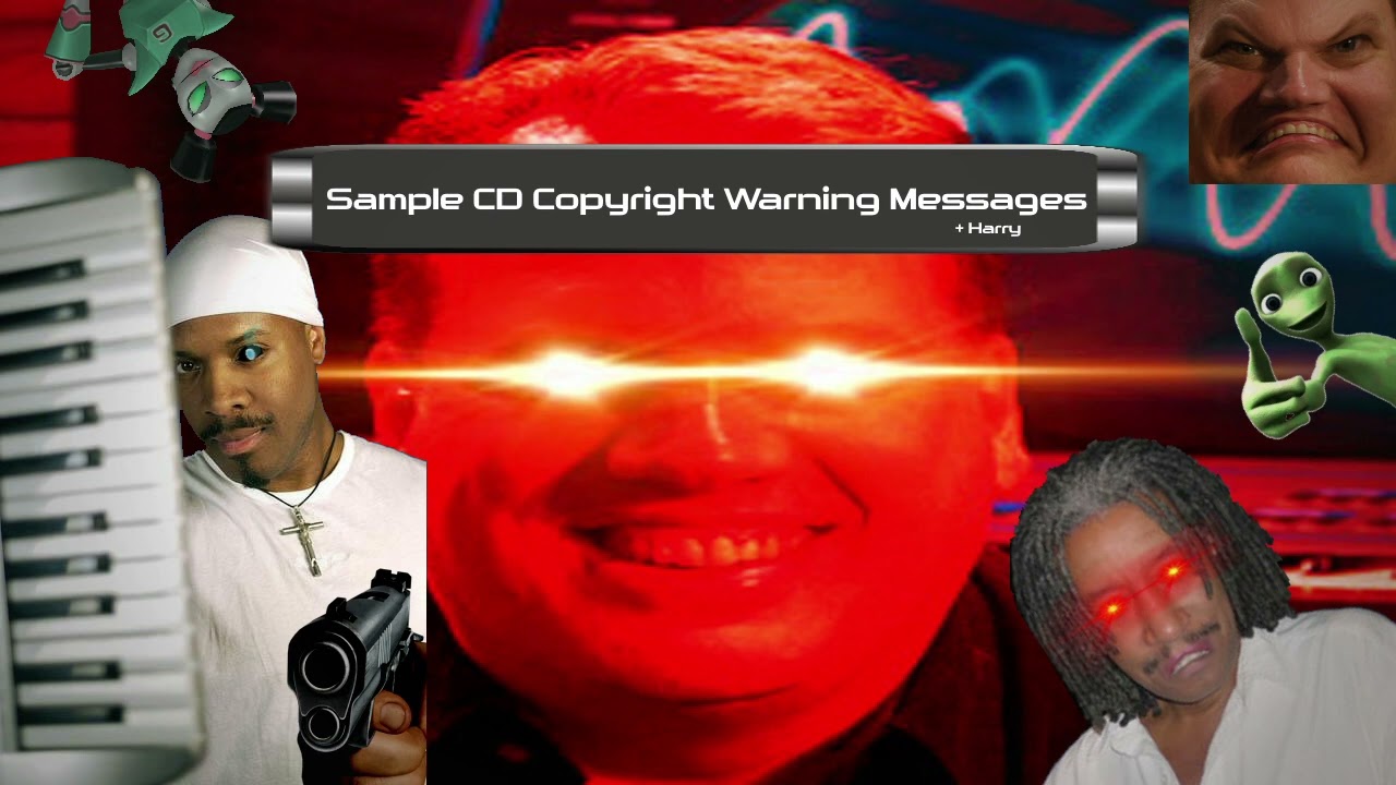 Sample CD Copyright Warning Messages - YouTube
