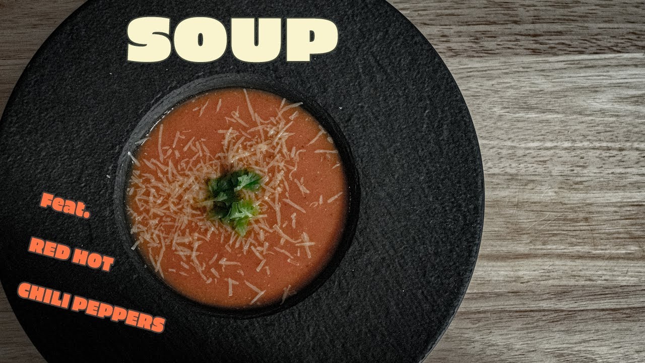 Roasted Red (hot) Chili Peppers soup to take Olive Garden DOWN. - YouTube