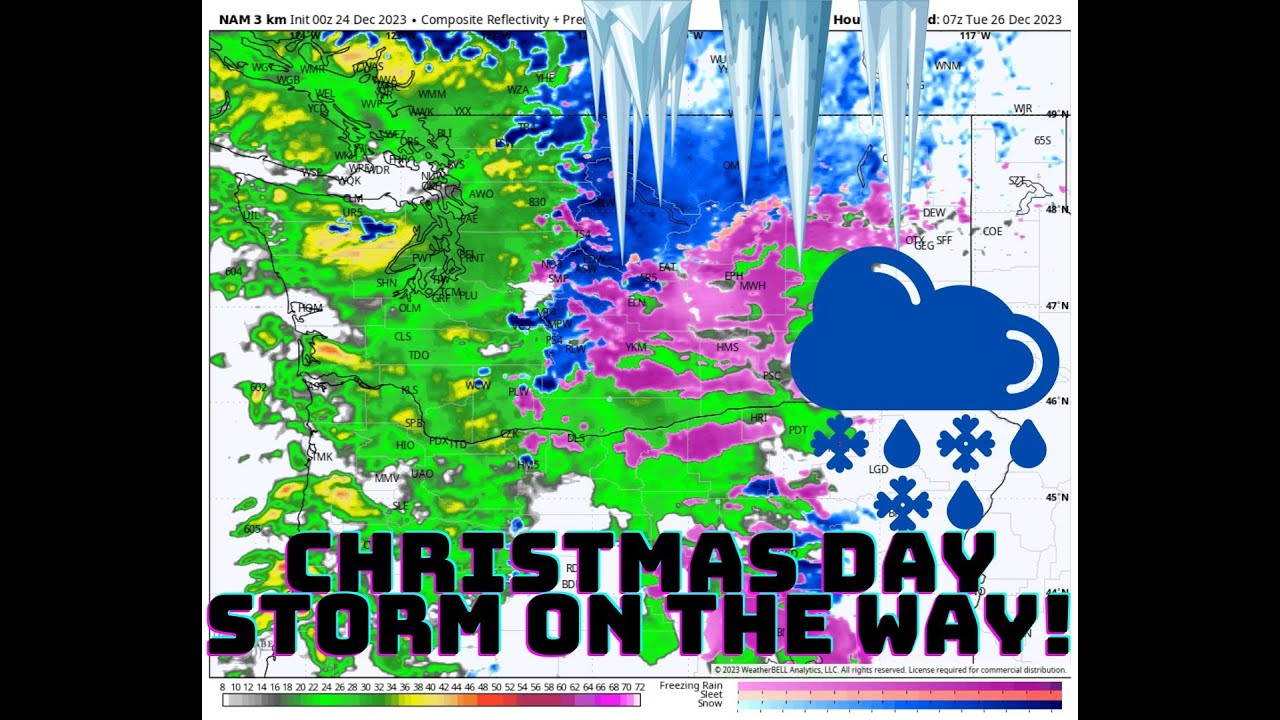 Christmas Storm incoming and its impacts. - YouTube