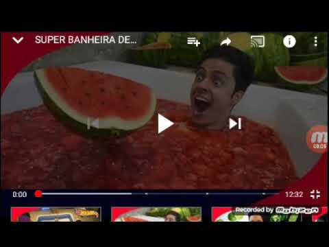 Super banheira de melancia