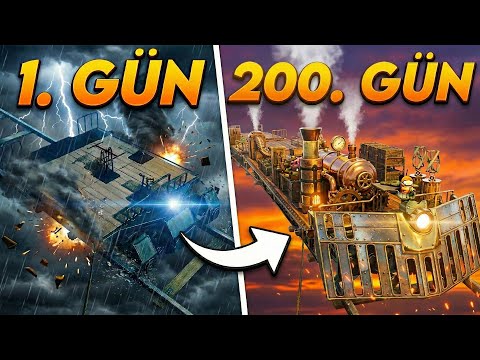 UÇAN TRENDE 100 GÜN HAYATTA KALDIM | Voidtrain Türkçe Ultra Graphics 4K60FPS 2. Bölüm