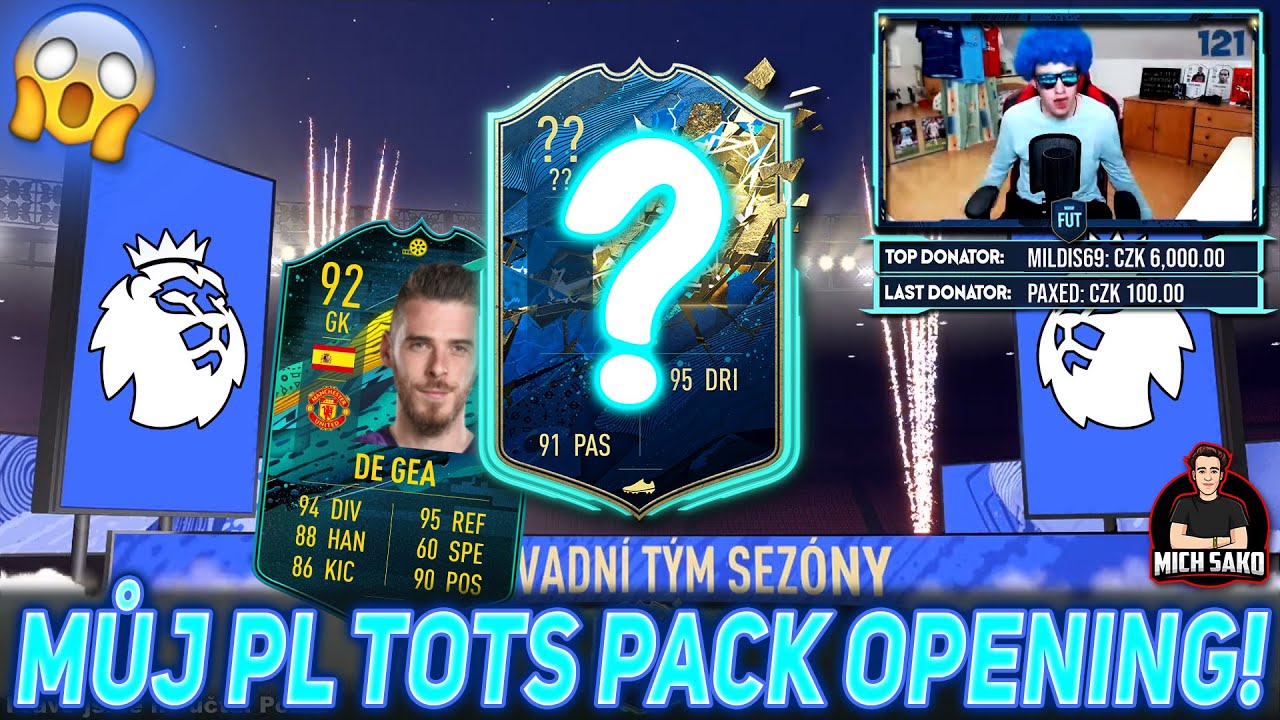 Premier League Tots V Packu Na MÉm ÚČtu 😱 David De Gea Player Moments