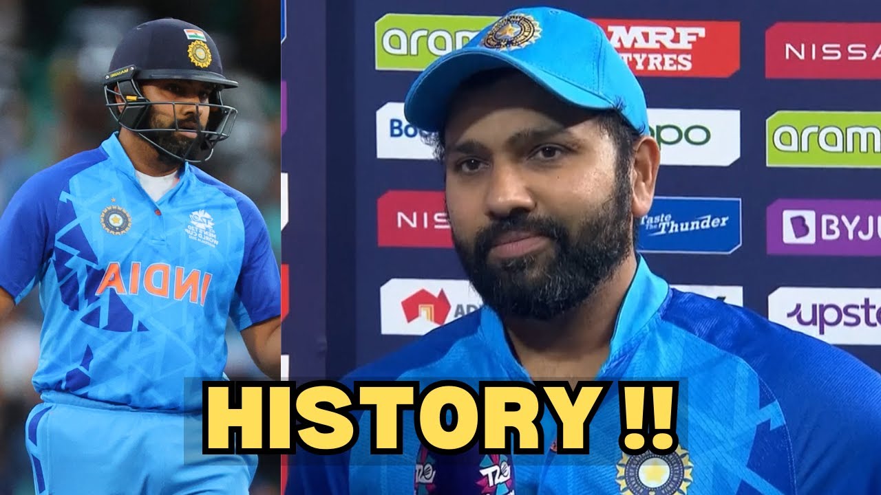 ONLY BATSMAN To Do This 🤯 Against Australia | CWC 23 Rohit Sharma - YouTube