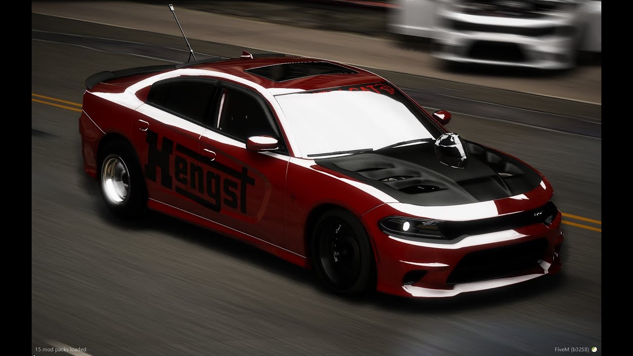 KRD STORE FIVEM SHVAN HELLCAT CAR FIRST TIME - YouTube
