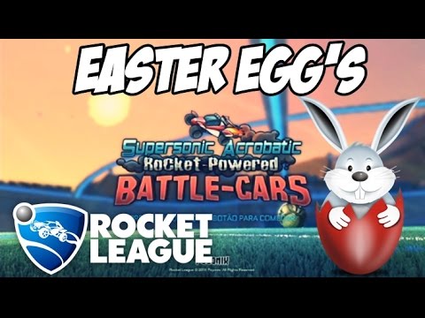 ROCKET LEAGUE - EASTER EGGS MUITO TOP - CONFIRA! - YouTube