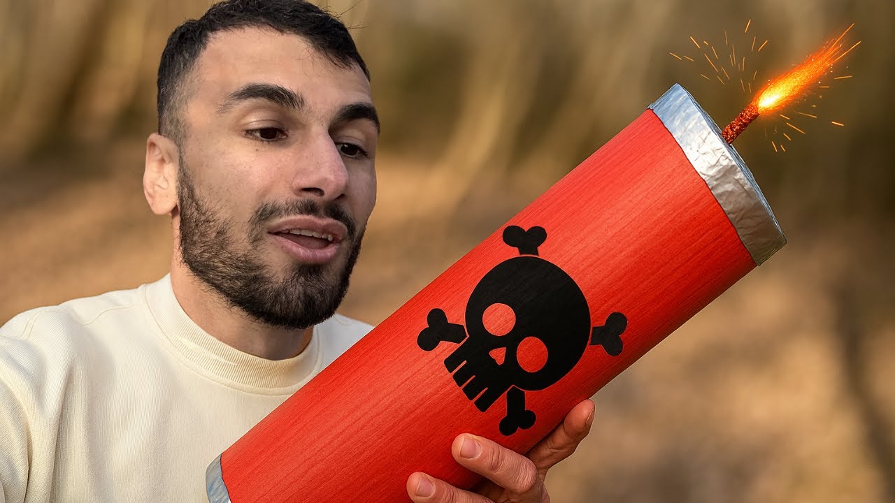 Je test le PETARD le plus puissant - YouTube