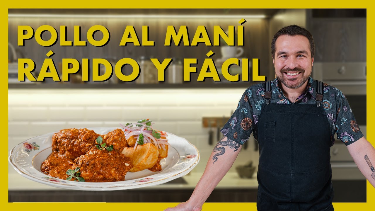 COCINAMOS un clásico POLLO AL MANÍ | ELEVA TU JUEGO CULINARIO - YouTube