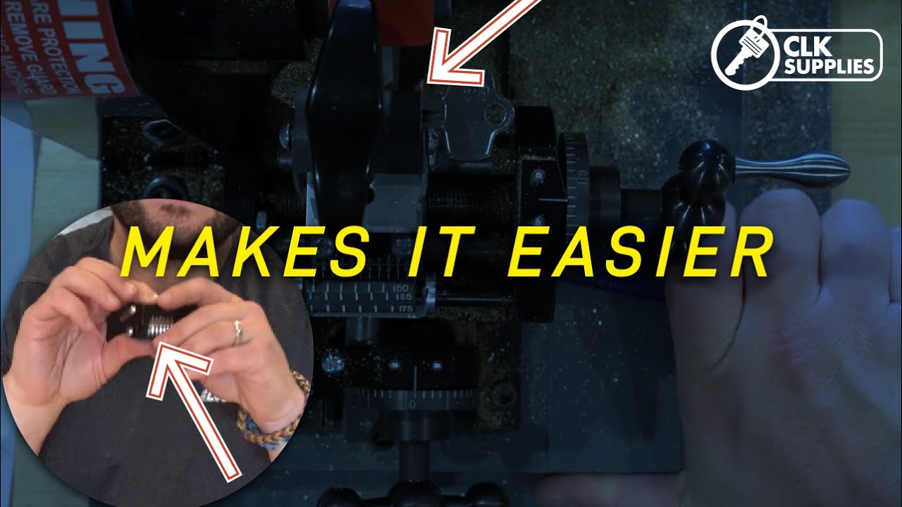 Key Cutting Machine | DUAL VISE Hack for Framon 2 Machine! - YouTube