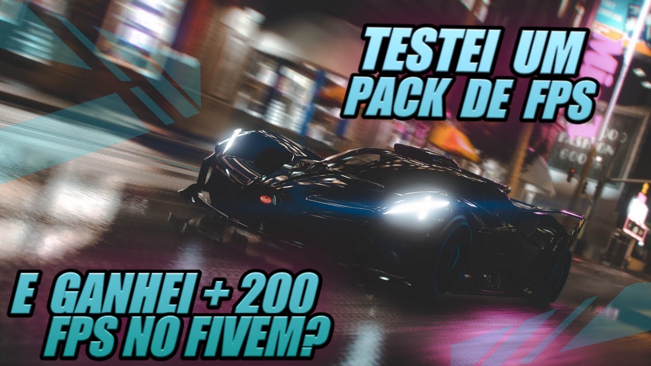 O PACK DE FPS QUE PROMETE +144 FPS - EU TESTEI !!! - FUNCIONOU? (FIVE-M ...