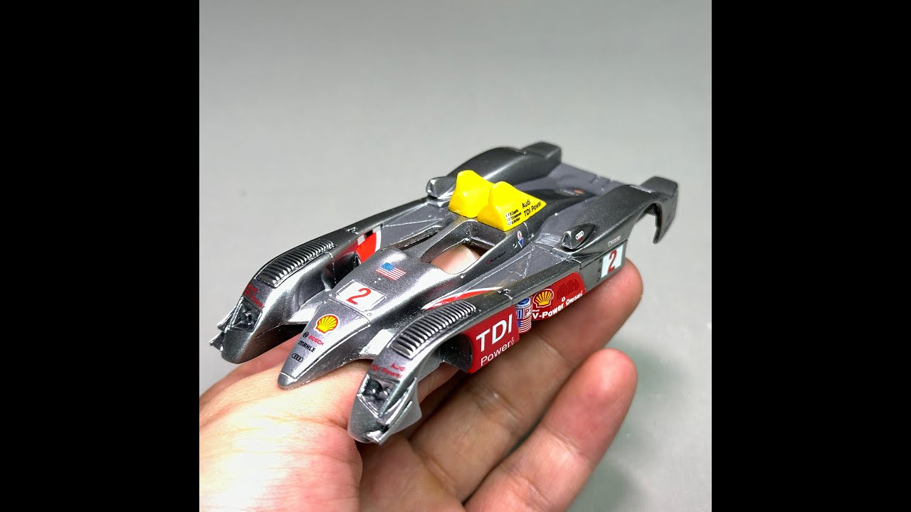 Building a Scale Model - Marsh Models Audi R10 1/43 Part 2 - YouTube