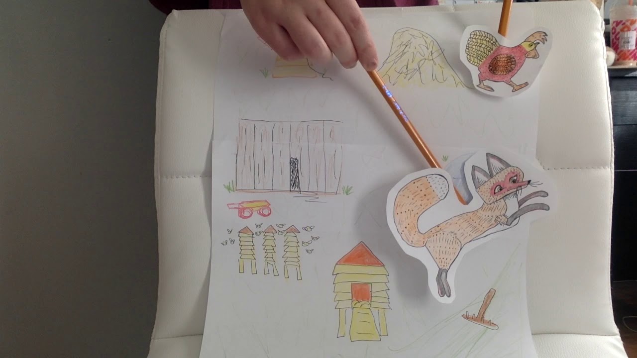 Rosie's Walk puppet show - YouTube