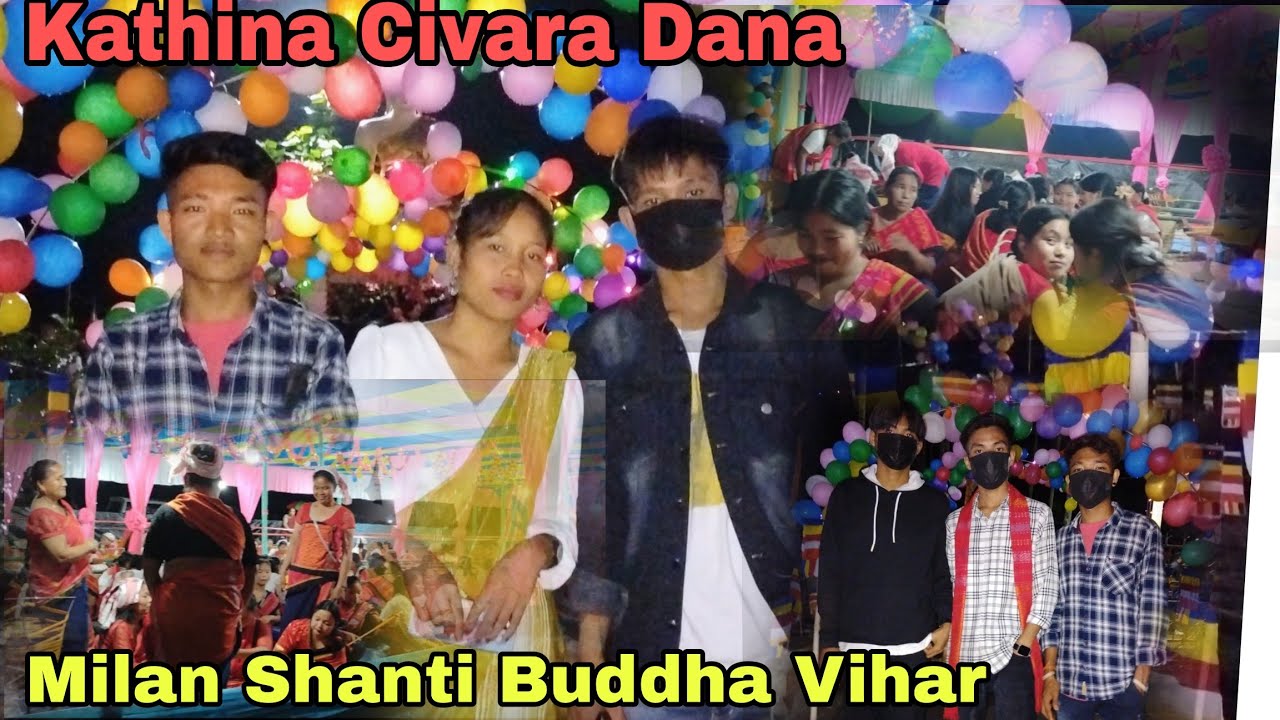 Kathina Civara Dana || Milan Shanti Buddha Vihar || Udaipur 2 Number 🙏🙏 ...