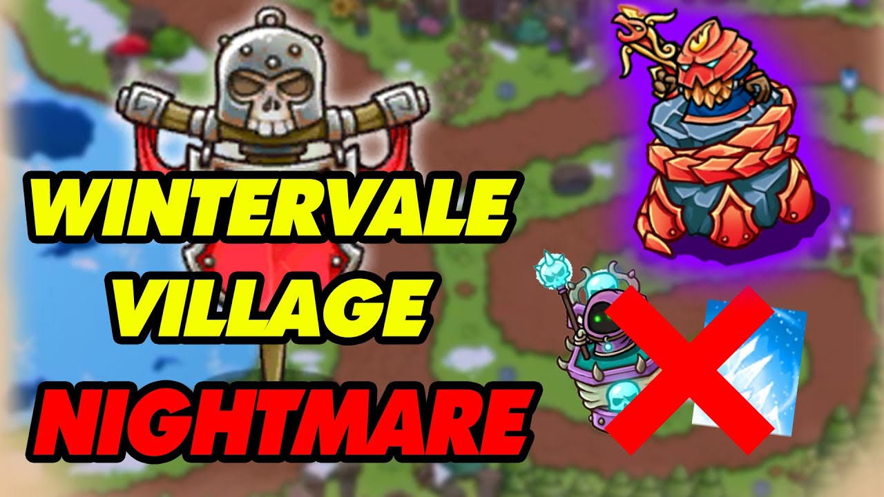 Wintervale Village (3⭐️ - Nightmare) NO NECRO & FROST STORM - CDH Crazy ...