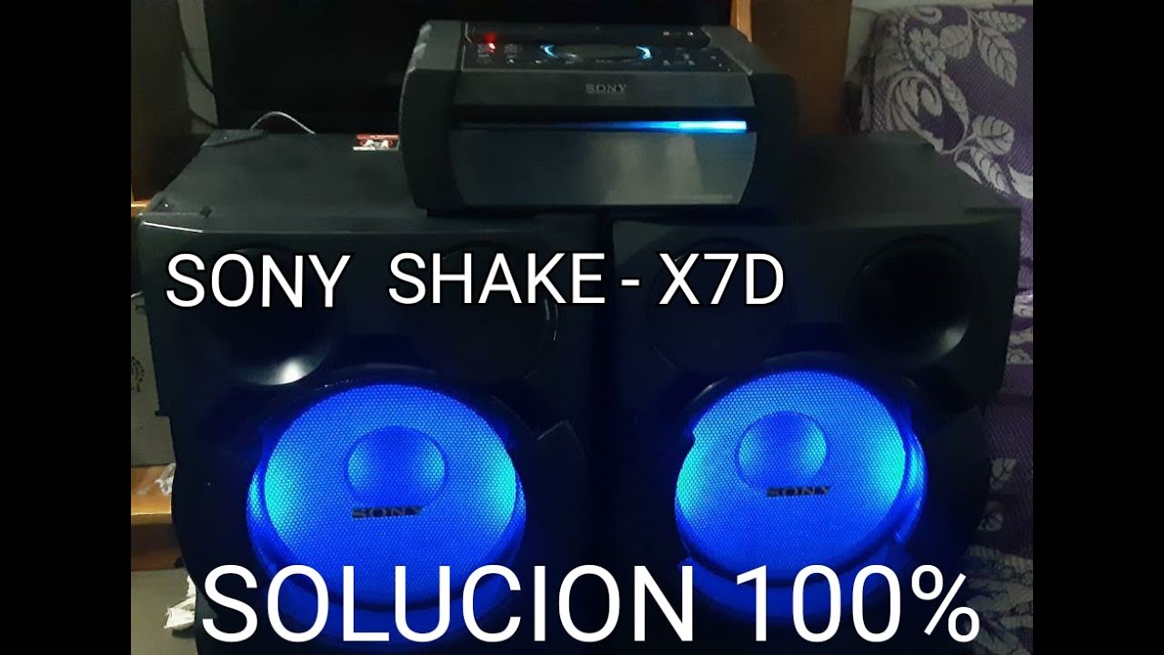SONY SHAKE X7D SE VUELVE LOCO Y APARECE CHILD LOCK - YouTube