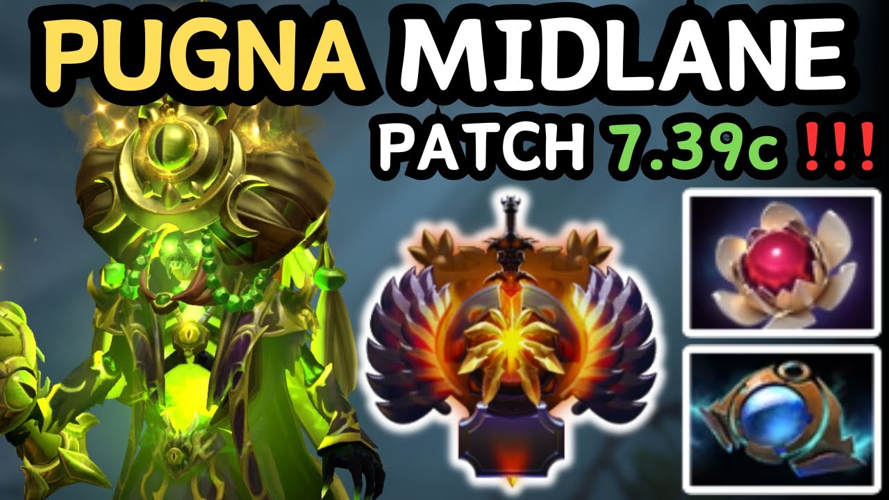🔥 GRANDMASTER PUGNA MID 💀 TOO MUCH DAMAGE, TOO MUCH CONTROL - DOTA 2 ...
