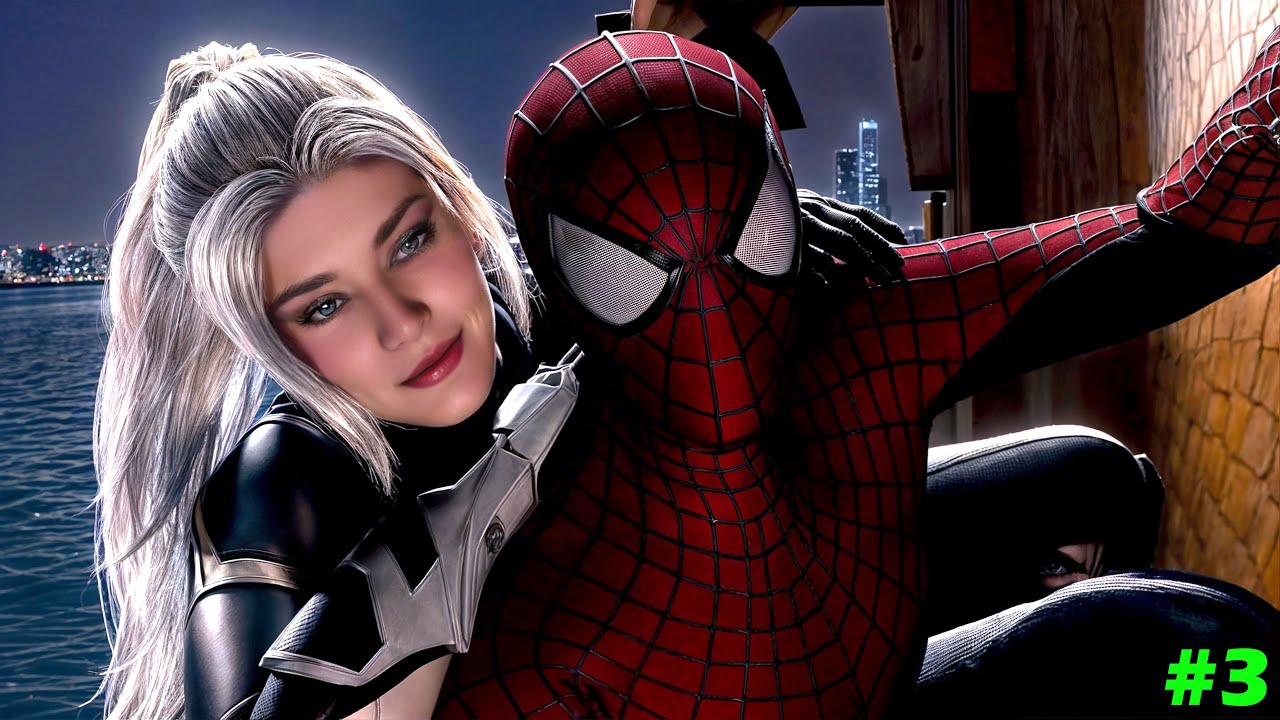 Spidey and Kitty Deadly Duo: Marvel's Spider-Man [DLC - The Heist] Part ...
