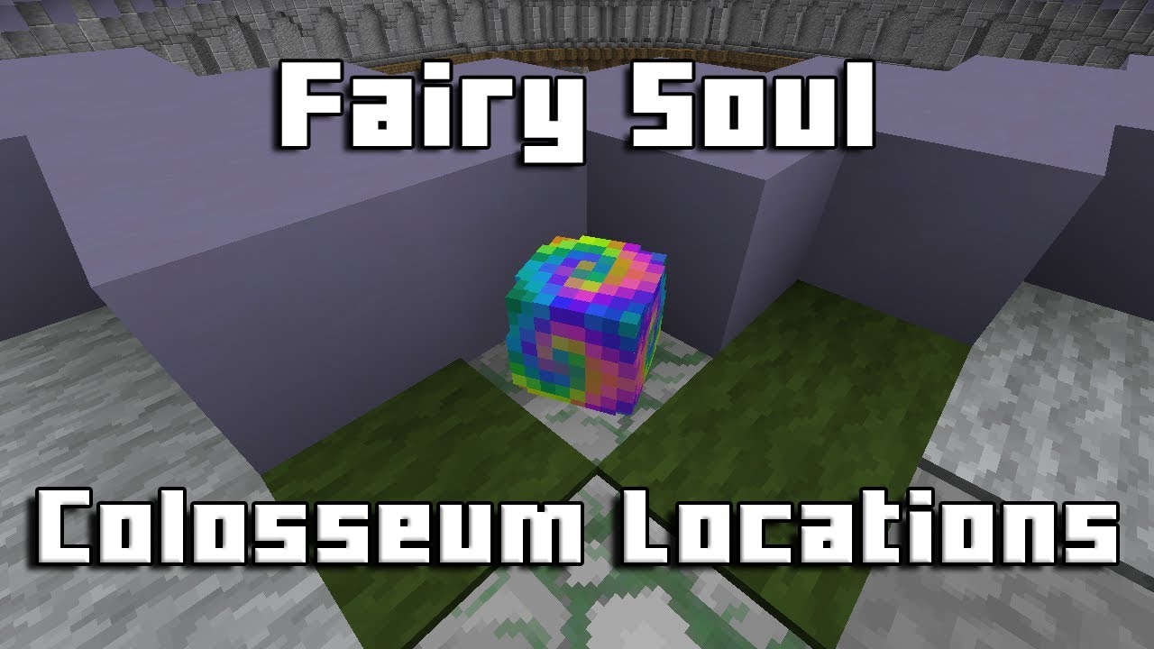 Hypixel Skyblock - All Fairy Soul Colosseum Locations! (Fairy Soul ...