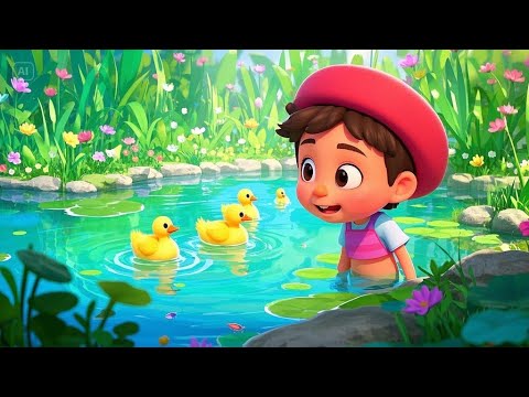 Ducky Wings Go Flap, Flap, Flap | Fun Duck Dance Song for Kids ...