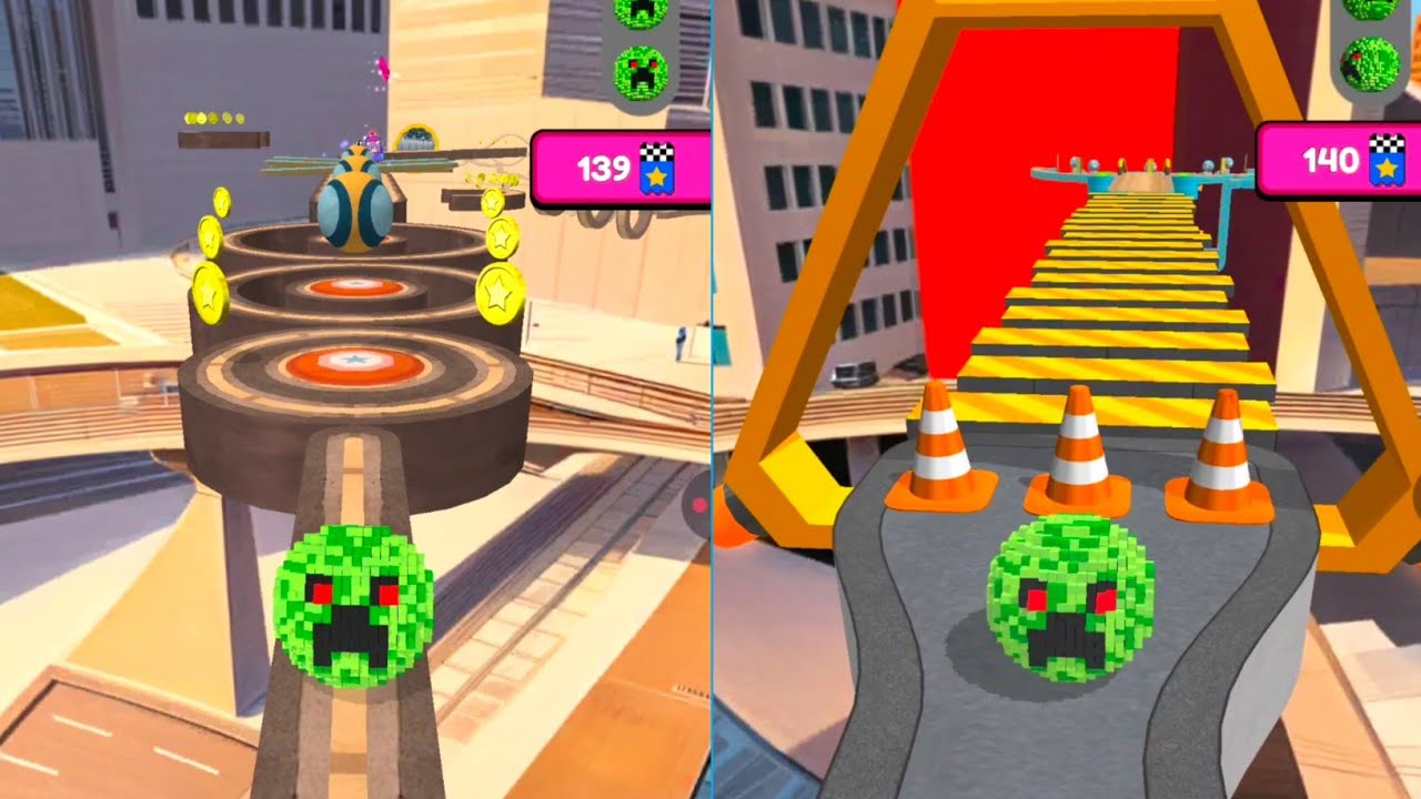 High-Speedrun Dynamic Gameplay with Going Balls Part 28 - YouTube