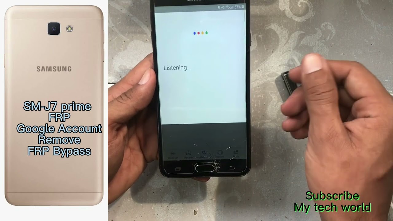 Samsung J7 Prime FRP Bypass Without PC Google Account remove || J5 ...