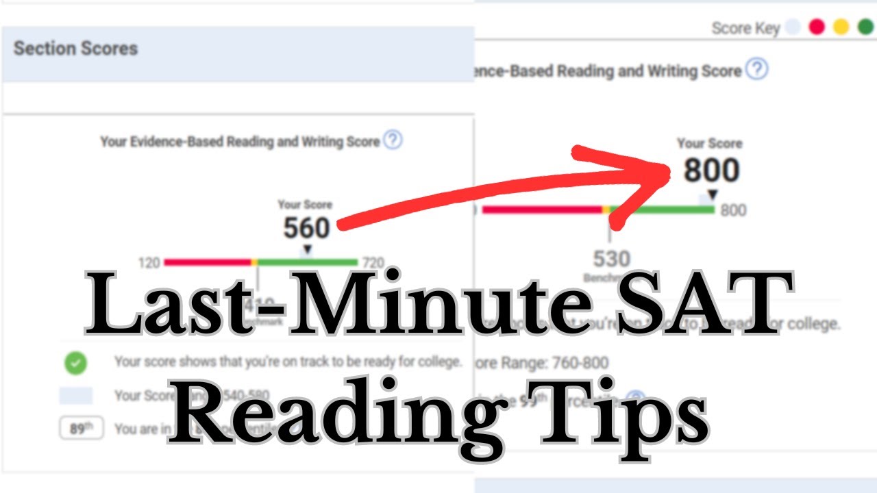 December SAT: Last Minute Reading Tips, Tricks, and Strategies - YouTube