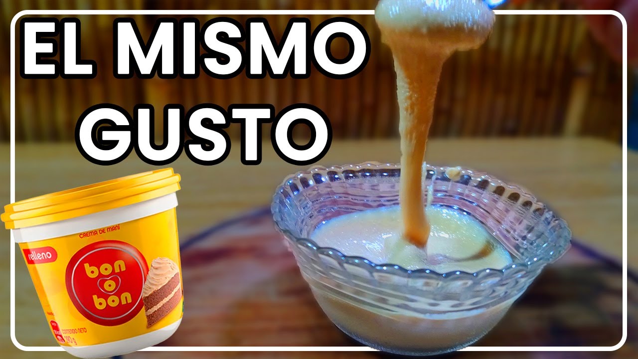 Cómo hacer Relleno de BON o BON CASERO, FÁCIL y ECONÓMICO para Tortas y ...
