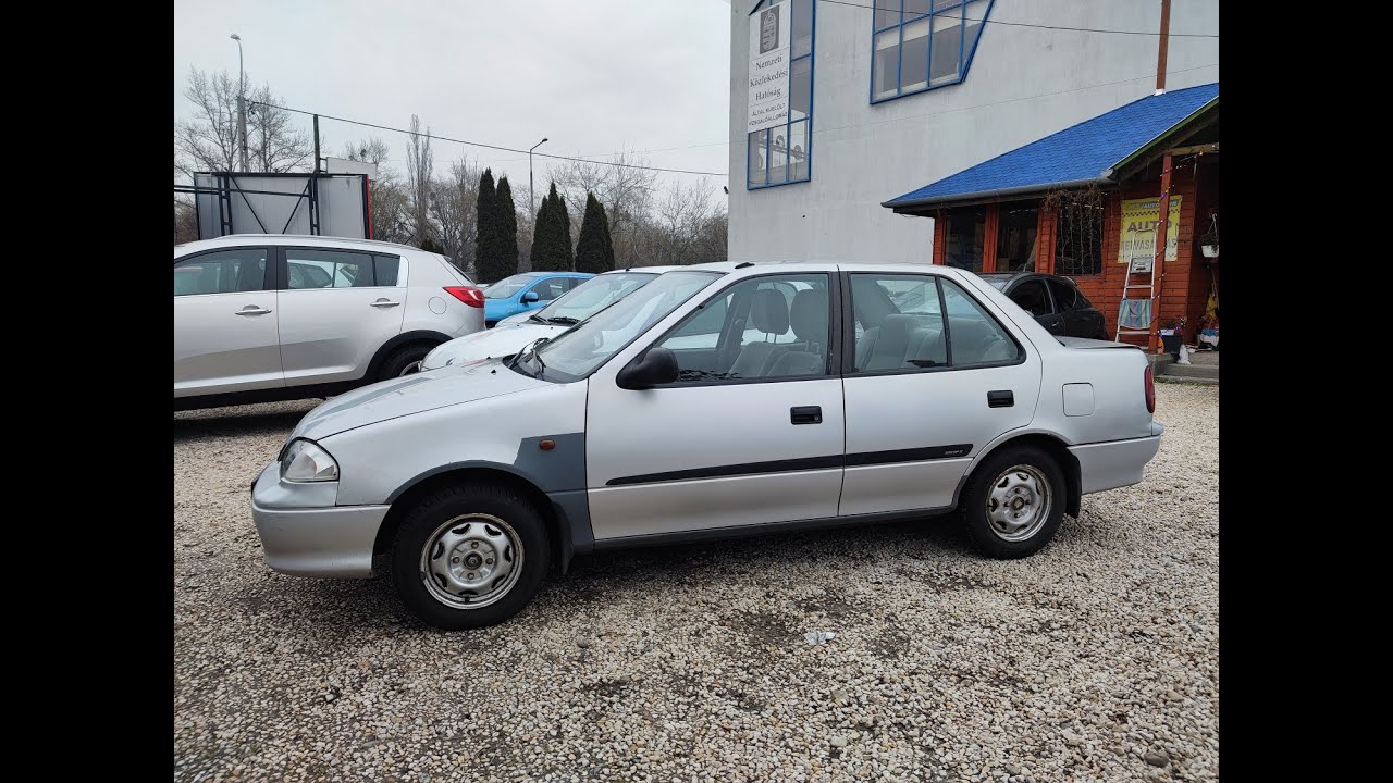 Suzuki Swift Sedan 1.3 GLX Teszt - Bemutató - Eladó - YouTube