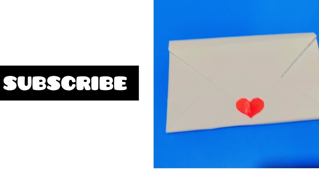 HOW TO MAKE PAPER LETTER BOX.. ️ ️ - YouTube