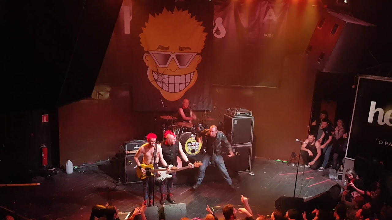 Toy Dolls - Dig that groove baby 10/08/2018 Curitiba - YouTube