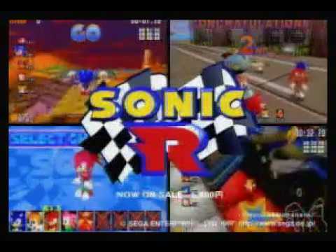 Sonic R 1997 Sega - Commercial - YouTube