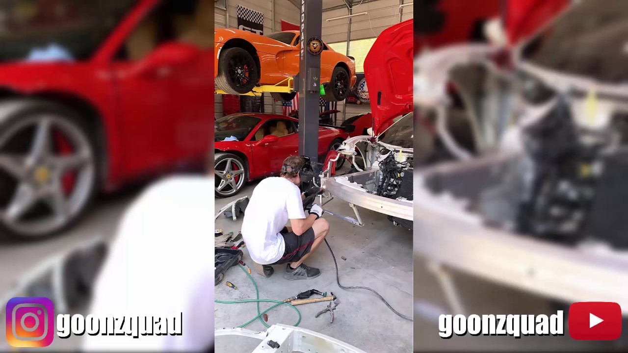 The Ferrari coming together 👌 Goonzquad story from 17.09.2019 - YouTube