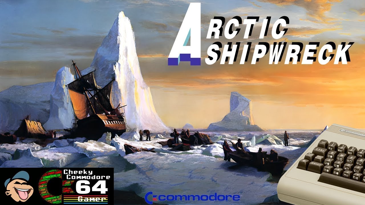ARCTIC SHIPWRECK – Commodore 64 (1983) | Classic Arctic Adventure Game ...
