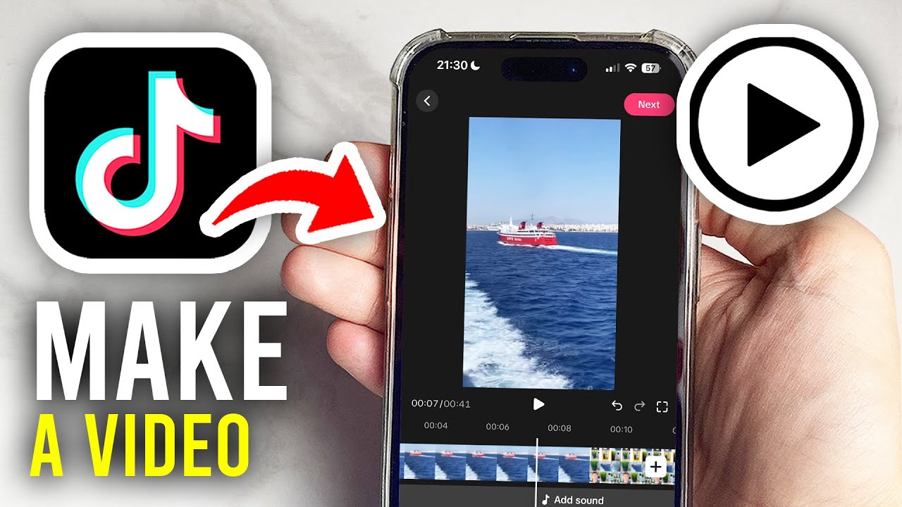 How To Make A TikTok Video - Full Guide - YouTube