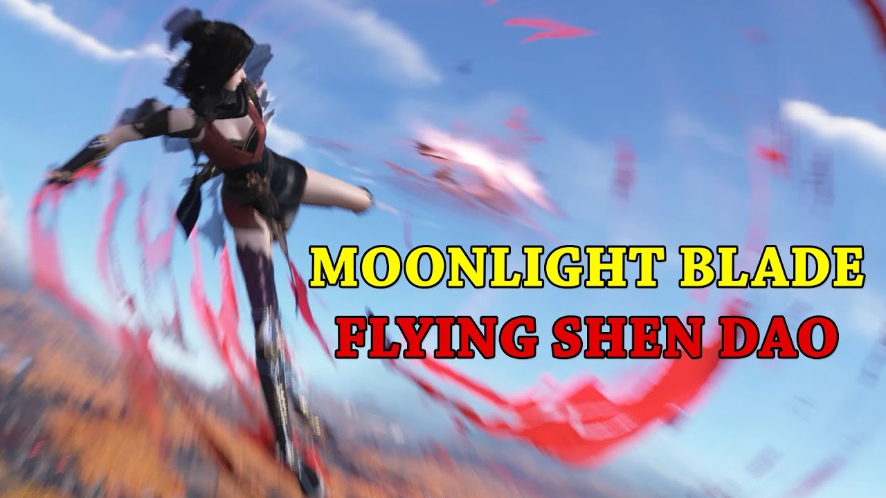 Moonlight Blade 4K Fly With Me - Shen Dao Flying Skill - YouTube