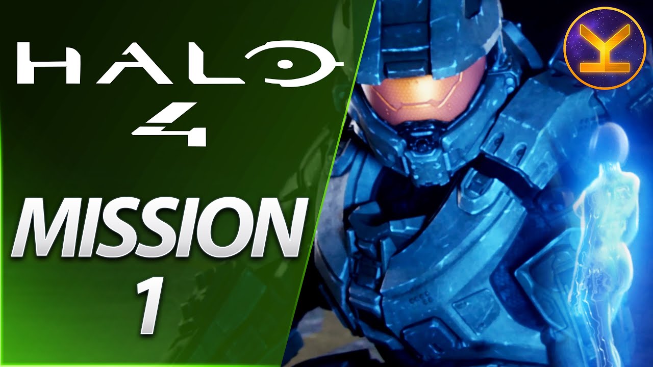 Halo 4 - Mission 1 - Prologue & Dawn - Campaign Walkthrough Gameplay ...