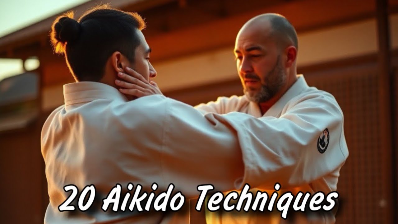 Aikido Self Defense : 20 Techniques To Protect Yourself - YouTube