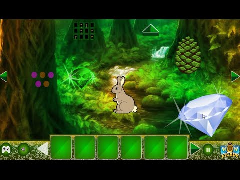Fantasy Diamond Forest Escape walkthrough Wowescape. - YouTube