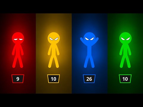 Stickman BEST MINIGAMES Tournament | Stickman Party 1 2 3 4 Player 2026 Fun