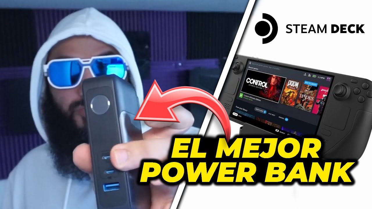 El MEJOR POWER BANK para STEAM DECK - YouTube
