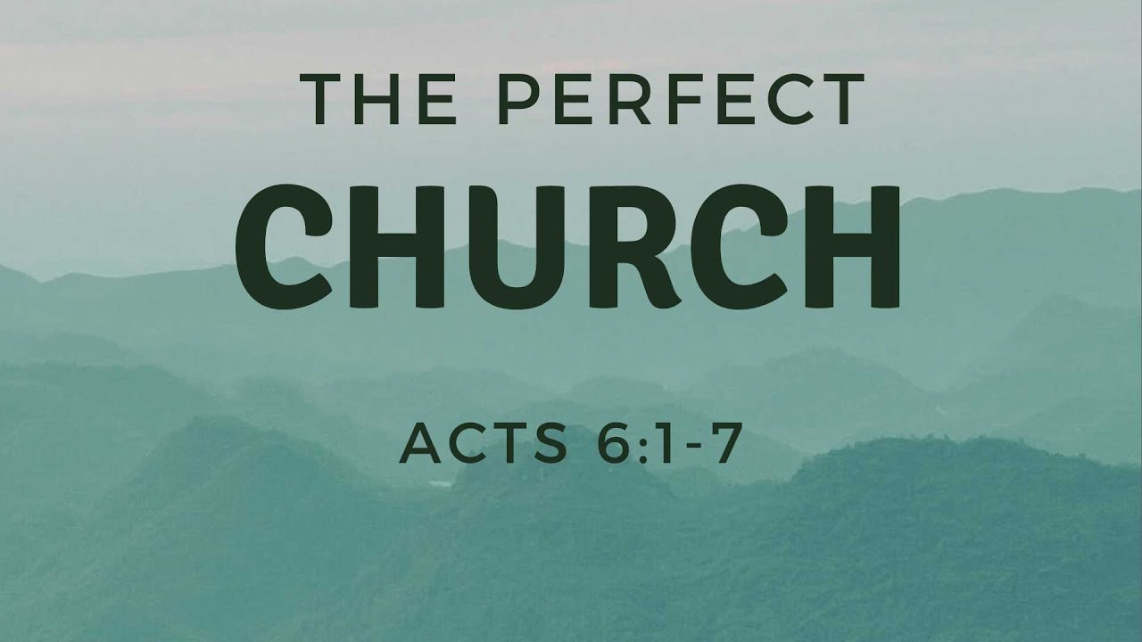 The Perfect Church - Reverend Wes Jones - Jun 9 - YouTube