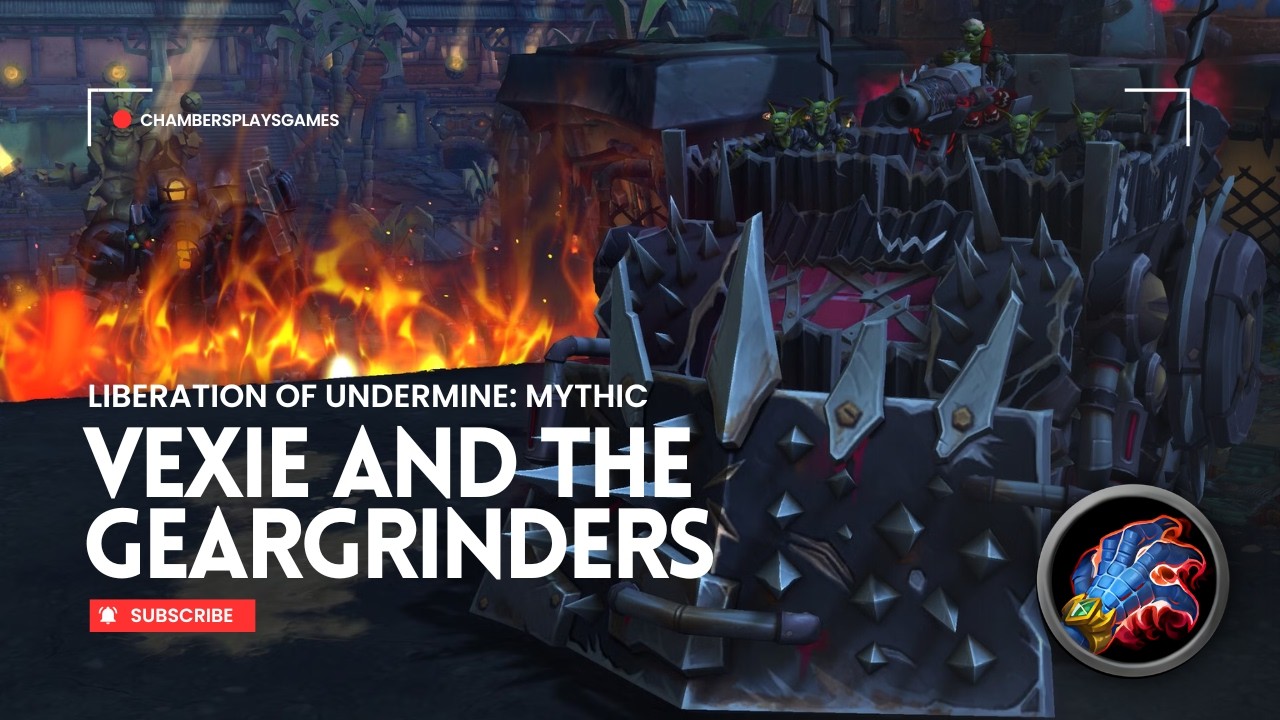 Liberation of Undermine: Mythic | Vexie and the Geargrinders | Devastation Evoker - YouTube