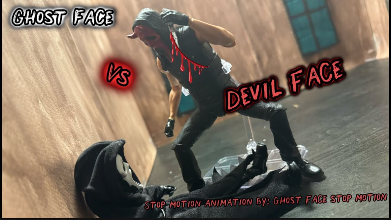 Ghost Face Vs Devil Face DBD | Stop Motion By Ghost Face Stop Motion - YouTube