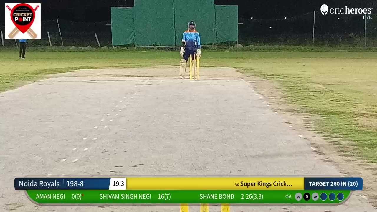 Super Kings Cricket 11 vs Noida Royals Live Cricket Match | Cricket ...