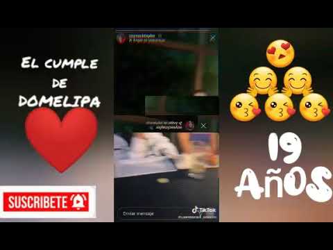 El cumpleaño de Domelipa