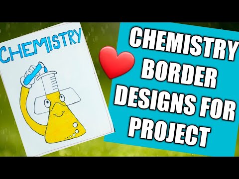 Chemistry Portfolio Designs |Chemistry Border Designs |Chemistry ...