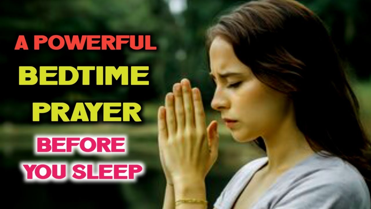 🙏A Powerful night prayer Before Bed | Beautiful evening catholic prayer ...