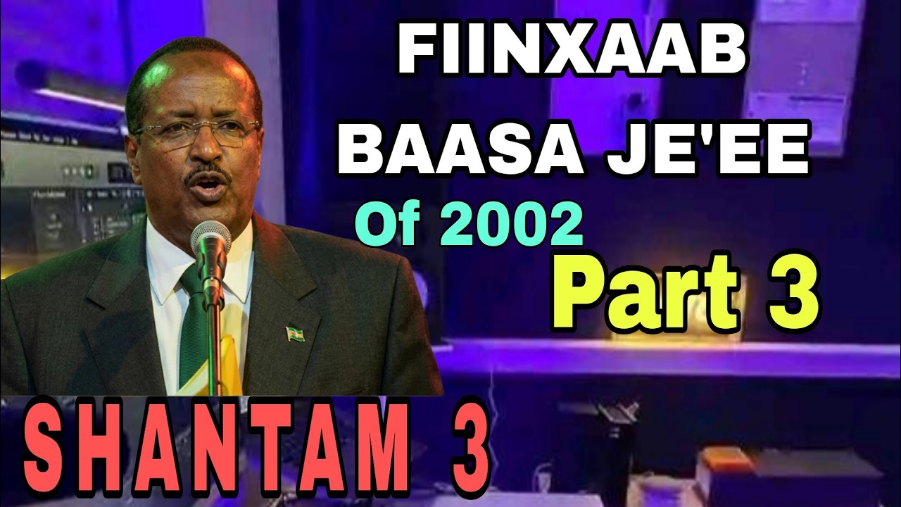 FIINXAN BAASA JE'E* Part 3 ( Lyric ). SHANTAM SHUBBISA. BEST OROMO ...